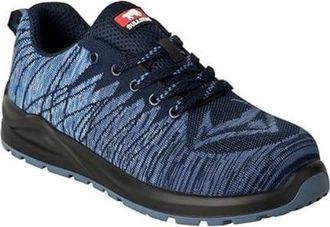 Bullstar Worxtar S1P 2658-0-2707-45 sécurité Unisexe avec Embout en Acier Respirant et antidérapant Chaussures de Travail Taille 45, Bleu Marine Colombe