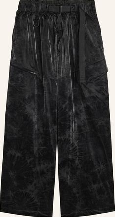 Yohji Yamamoto Y-3 Marble Nylon Hose, Schmal Zulaufend schwarz