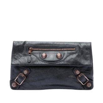 Balenciaga Pre-owned Motocross Giant 21 Envelope Clutch - - Pre-owned - Damen - Blau - ONE SIZE