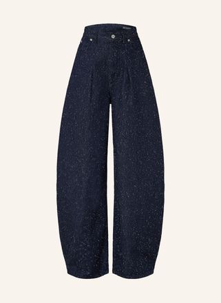 Jacquemus Jacquemus Barrel Jeans Le De-N&icirc;mes Ovalo blau