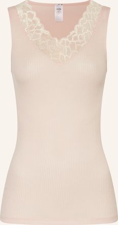 CALIDA Calida Top Silky Wool Joy Aus Merinowolle Mit Seide rosa