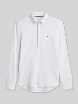 Tommy Hilfiger Slim Fit Freizeithemd mit Logo-Stickerei