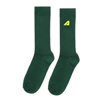 Autry Femme, Sous-v&ecirc;tements, Vert, Taille: L Chaussettes &Eacute;l&eacute;gantes pour le Quotidien