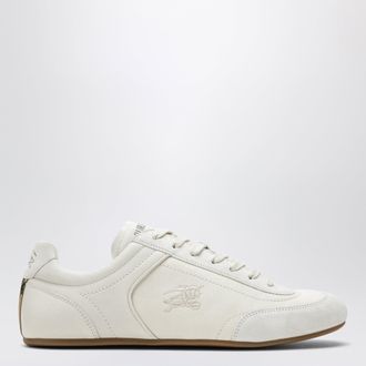 Burberry Beigefarbene Knight Runner Sneakers aus Leder