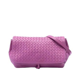 Bottega Veneta Pre-owned Gewebte Umh&auml;ngetasche - - Pre-owned - Damen - Rosa - ONE SIZE