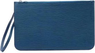 Louis Vuitton Pre-owned Epi Leather Pouch - Femme - Pre-owned - Bleu - Taille: ONE Size