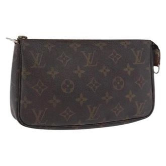 Louis Vuitton Pochette Monogram Pre-owned - Femme - Pre-owned - Brun - Taille: ONE Size