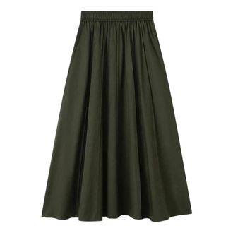 Joseph Femme, Jupes, Vert, Taille: 34 FR Manar A-line midi skirt