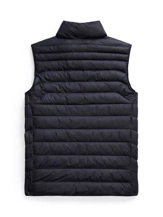 Polo Ralph Lauren Wool-Blend Tailored Waistcoat - Black