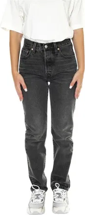 Levi's Femme, Jeans, Gris, Taille: W27 L30 Jean 501 Original