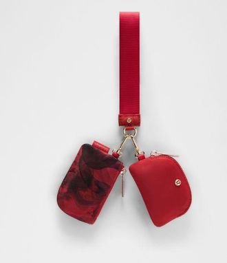 lululemon Lunar New Year Dual Pouch Wristlet - Rouge