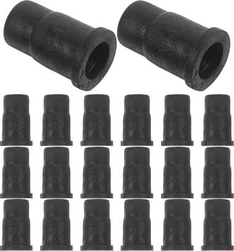 Hemobllo 20 St&uuml;ck Teiliges Kleine Caster Stem Sleeves aus Robustem Material Stabile M&ouml;belrollen eins&auml;tze mit Spitzem Kopf f&uuml;r Einfache Montage Geeignet f&uuml;r Stu