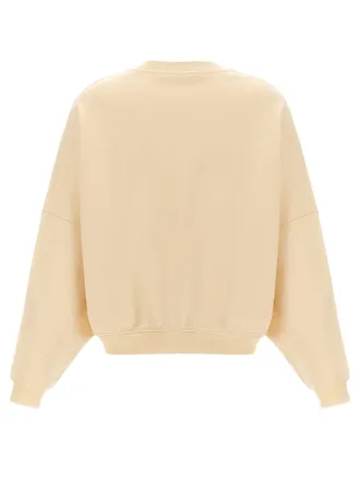 Marni Logo-Embroidered Sweatshirt - Cream