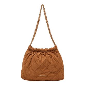 Carlo Colucci Femme, Sacs, Brun, Taille: ONE Size Sac bandouli&egrave;re en daim