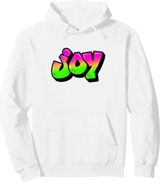 BDAZ Joy Graffiti Personalisierter Name Gr&uuml;n Rosa Frauen M&auml;dchen Pullover Hoodie