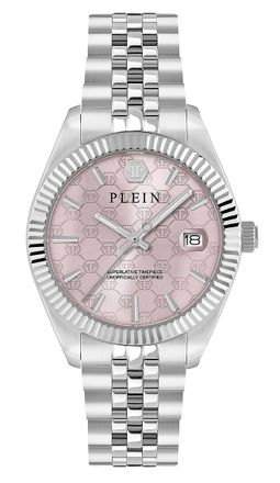 Philipp Plein Date Superlative Silber Damen Armbanduhr PWYFA0826