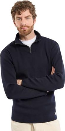 Armor Lux Pull Camionneur zippé en Laine GUISSENY