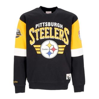 Mitchell & Ness Pittsburgh Steelers Crewneck Sweatshirt - - Sweatshirts & Hoodies - Herren - Schwarzk - XL