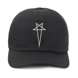 Rick Owens Homme, Accessoires, Noir, Taille: M Casquette de baseball