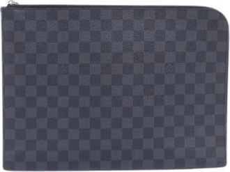 Louis Vuitton Pre-owned Damier Graphite Pochette Jour GM pochette - Homme - Pre-owned - Noir - Taille: ONE Size