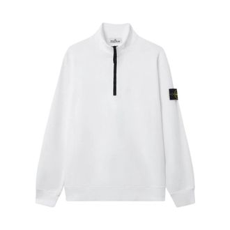 Stone Island Zip-Sweatshirt - - Sweatshirts & Hoodies - Herren - Grau - M