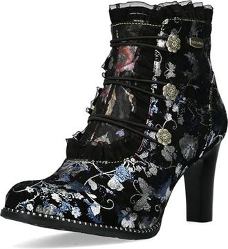 Laura Vita Bottines Femme Alcbaneo 130, Pointure:39 EU, La Couleur:Multicolore