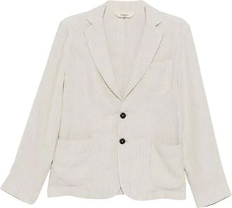 Barena Femme, Vestes, Blanc, Taille: 36 FR Giacca abbottonata