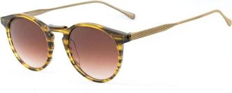 Belstaff unisex, Accessoires, Brun, Taille: ONE Size Lunettes de soleil &agrave; monture en titane