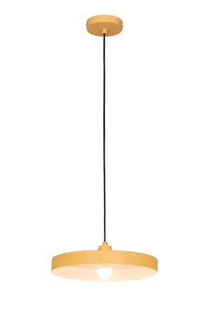 Novel H&auml;ngeleuchte Tampa, Gelb, Metall, Metalloptik,Metalloptik, rund,rund, 162 cm, RoHS, CE, Lampen & Leuchten, Innenbeleuchtung, Leuchten nach R&auml;umen, Ess