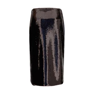 Tom Ford Womens Blue Silk Midi Skirt