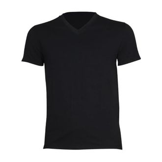 Eminence Tee-Shirt col V Manches Courtes Pens&eacute; pour Durer Taille : 3/M - Couleur : Noir