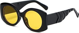 Generic Lunettes de soleil larges à monture large pour hommes et pour femmes, vacances en plein air, plage, conduite (couleur : B, taille : moyen) 2026, b, Ta