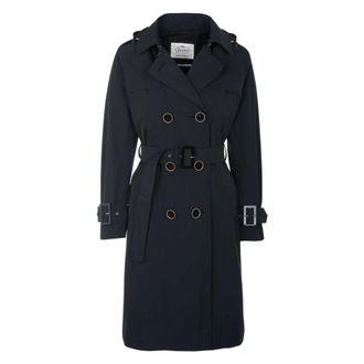 Herno Klassischer Trenchcoat - - Coats - Damen - Schwarzk - 3XS