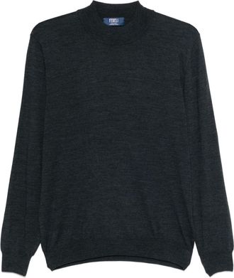 Fedeli Derby Pullover - Blau