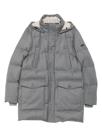 PESERICO doudoune &agrave; capuche - Gris