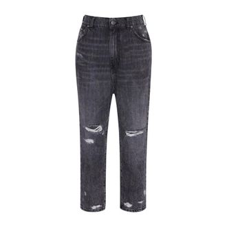 SER.O.YA Omar Drop Boyfriend Jeans - - Jeans - Damen - Grau - W27