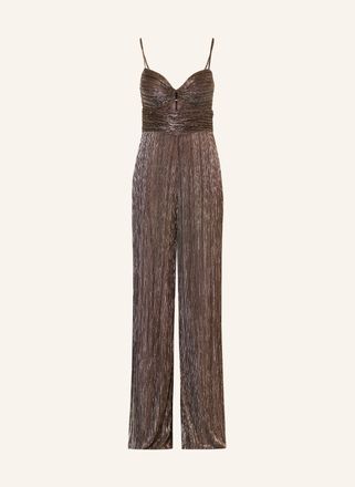 Vera Mont Vm Vera Mont Jumpsuit Mit Glitzergarn braun