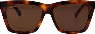 Max Mara Femme, Accessoires, Brun, Taille: 54 MM Lunettes de soleil Mm0193