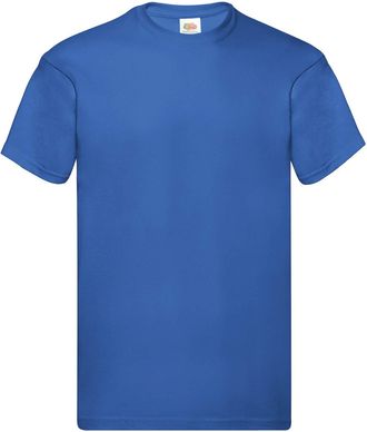 Fruit Of The Loom Herren Original T T-Shirt (5er Pack) Gr. XL, k&ouml;nigsblau