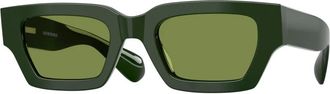 Oliver Peoples unisex, Accessoires, Vert, Taille: 50 MM Edition 6 Lunettes de soleil