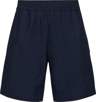 Iceberg Homme, Shorts, Bleu, Taille: XL Cotton Poplin Bermuda Shorts