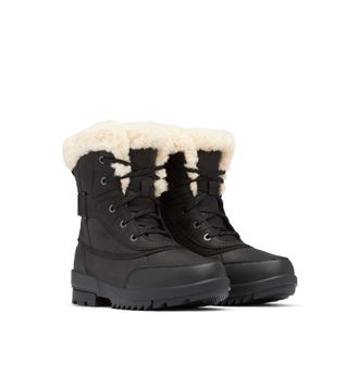 Sorel TORINO II PARC BOOT WATERPROOF Winterstiefel f&uuml;r Damen, Schwarz (Black x Sea Salt), 37.5 EU