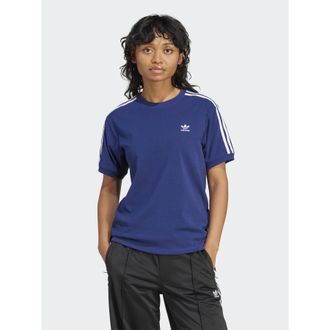 adidas T-Shirt 3-Stripes IR8053 Dunkelblau Regular Fit