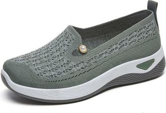 Generic Baskets Orthopédiques Confortables Pas Cher sans La?Age Lacet Legere Basket Enfiler Amortissement Accru Chaussures Course Plein Air Chic Sport Lacets 