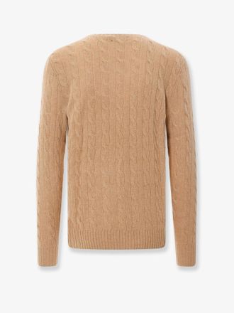 Polo Ralph Lauren Mens Sweater Wool-Cashmere Beige
