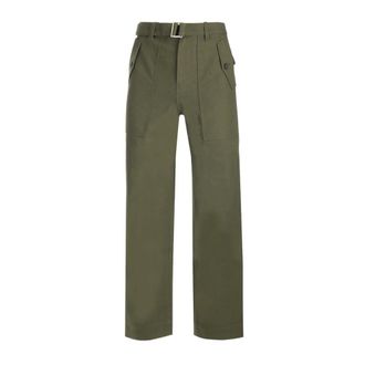 Maison Kitsun&eacute; Homme, Pantalons, Vert, Taille: W38 Pantalons