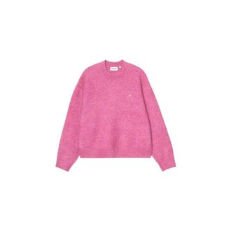 Carhartt Work in Progress W Curtis Sweater - - Knitwear - Damen - Rosa - S