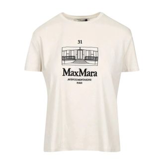 Max Mara Femme, Tops, Beige, Taille: 38 FR S Max Mara T-shirts et Polos