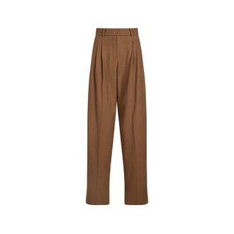 Max Mara Pantalon &agrave; plis en laine