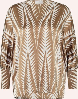 Hemisphere Hemisphere Blusenshirt Aus Seide Mit 3/4-Arm braun